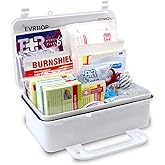 Amazon.com: Ever Ready First Aid 10 Person First Aid Kit with Plastic ...