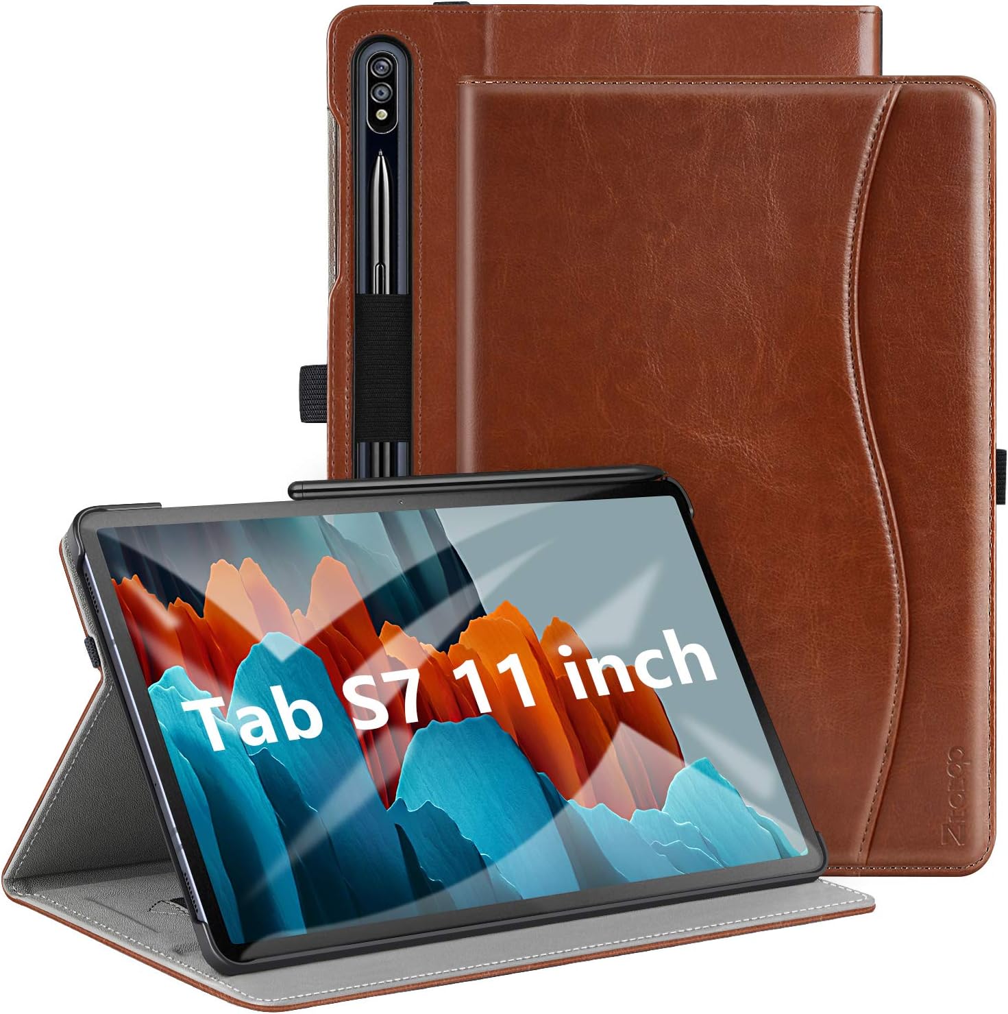 ZtotopCase Case for Samsung Galaxy Tab S7 11 Inch 2020, Premium PU Leather Folio Case Cover ...
