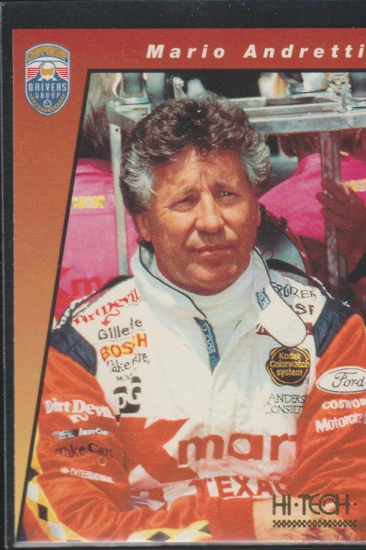 1994 Hi Tech Mario Andretti INDY Auto Racing Card #CD3 at Amazon's ...