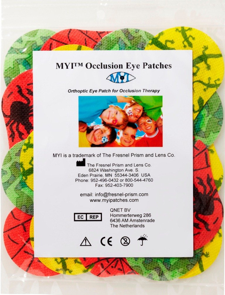 Amazon.com: MYI Occlusion Eye Patches - Gender Neutral #1, Regular Size ...