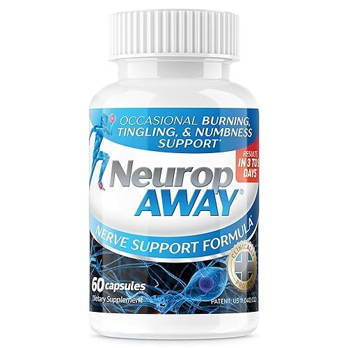 NeuropAWAY Nerve Support Supplement, R-Alpha Lipoic Acid to Help ...