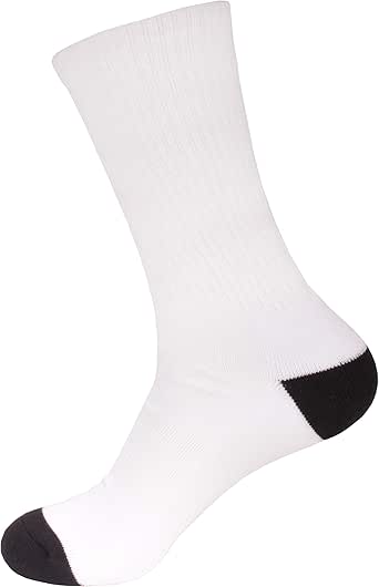 Blank Sublimation Socks Crew and Knee High Socks at Amazon Women’s ...