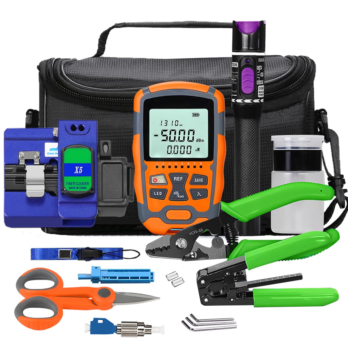 Mua YICIZOL 30km Visual Fault Locator,Optic Fiber Power Meter with FC ...