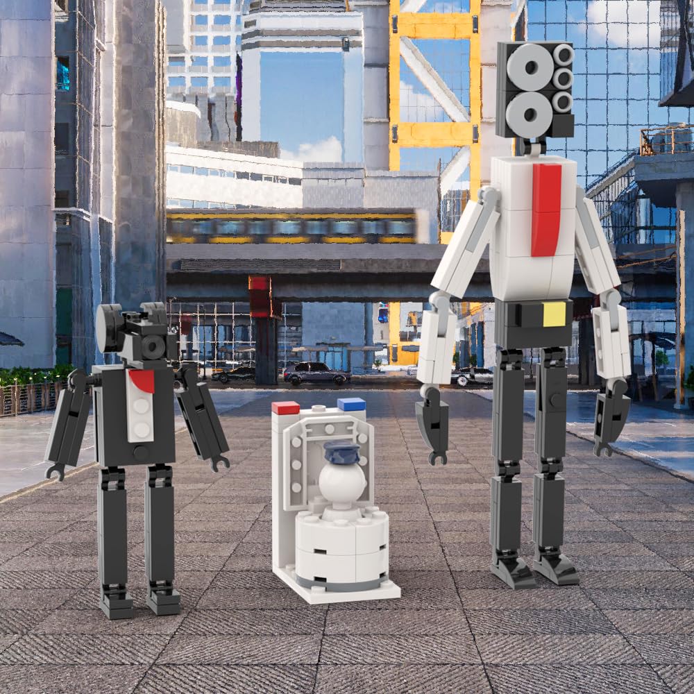 Mua The Skibi Toilet Action Figure Building Block Sets, Hot Video ...