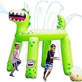 Amazon.com: BigMouth Inc. Giant Inflatable Dinosaur Sprinkler, Fun ...
