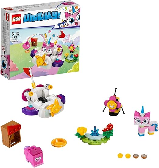 LEGO 41451 Unikitty Cloud Car Set Feebee and Square Bear Figures ...