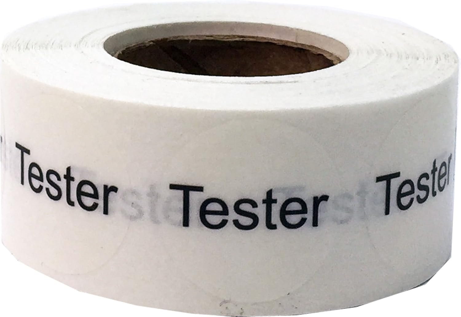 Clear Tester Stickers, 19 mm 3/4 Inch Circle Labels 500 Pack – BigaMart