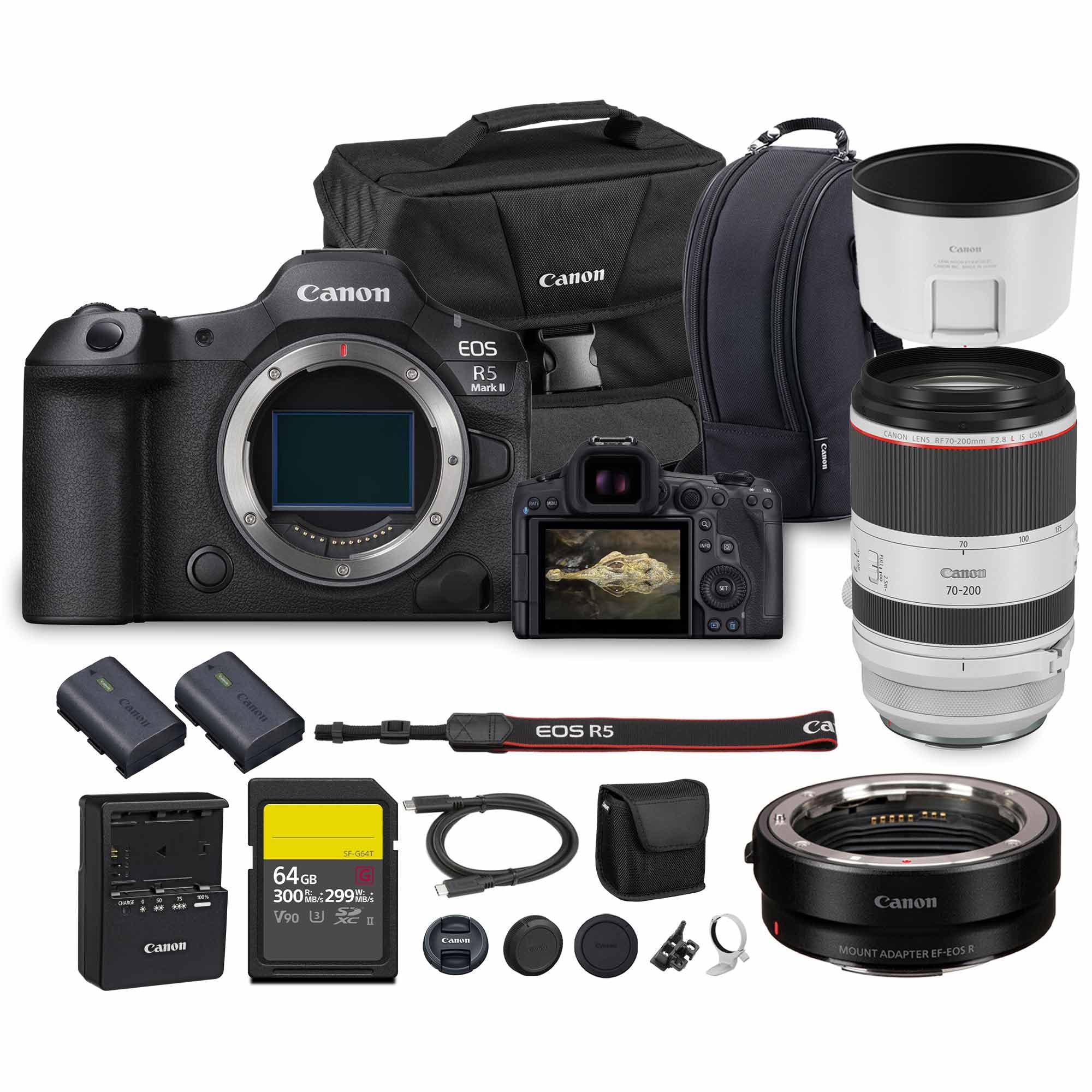 Mua Canon EOS R5 Mark II Mirrorless Camera | 45MP Full Frame Sensor 8K ...