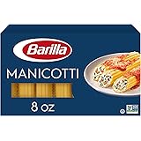 Amazon.com : Barilla Manicotti Pasta, 16 oz. Box (Pack of 12) - Non-GMO ...
