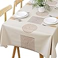 Amazon.com: TruDelve Heavy Duty Vinyl Table Cloth Plastic Table Cloth ...
