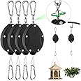 Amazon.com : 4 Pack Heavy Duty Retractable Plant Hangers, Adjustable ...