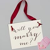 Amazon.com: Will You Marry Me Sign For Wedding Proposal | Engagement ...