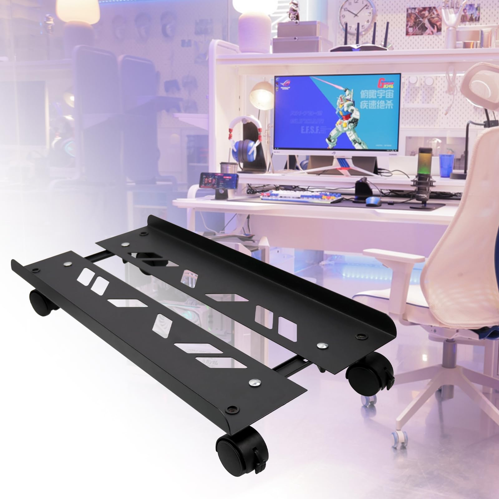 Mua CNQLIS Computer Tower Stand PC Stand, Adjustable Mobile CPU Stand ...
