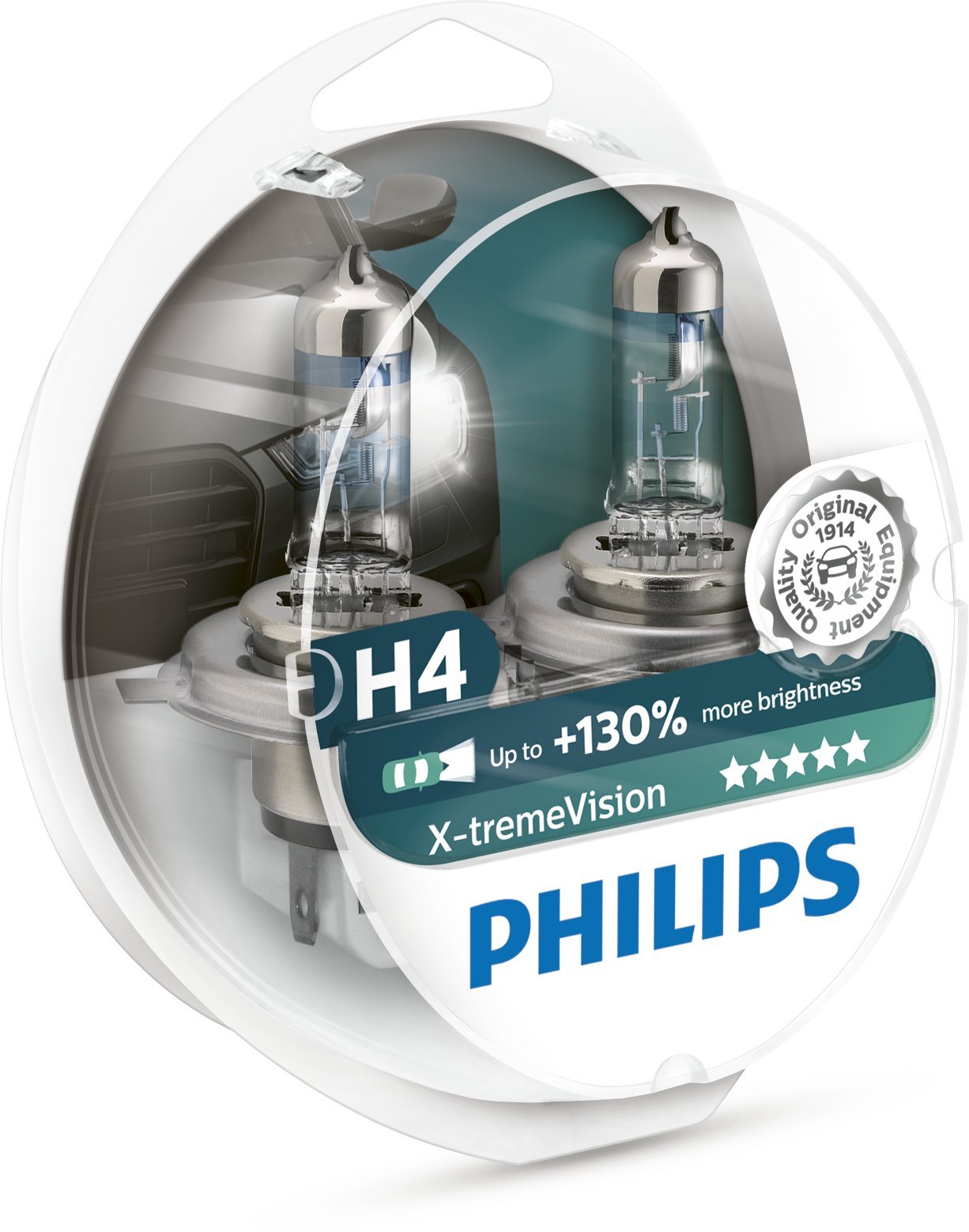 Philips X-treme Vision +130% Headlight Bulbs (Pack of 2) – Electronics ...