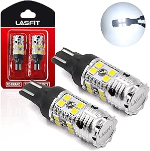 Amazon.com: LASFIT 921 LED Bulb Reverse Lights 912 T15 Back Up Light ...