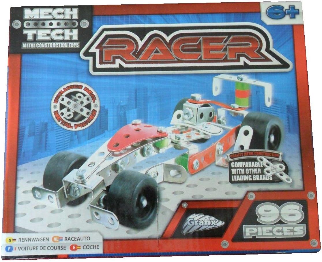 Mech Tech Racer 96 Piece Model Set – BigaMart