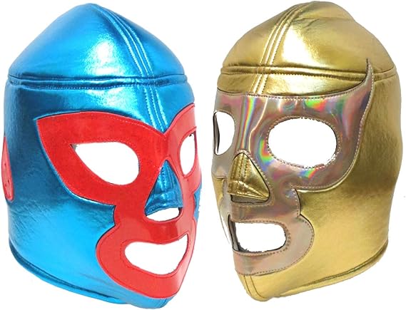 Amazon.com: Nacho Libre and Ramses Adult Lucha Libre Wrestling Mask ...