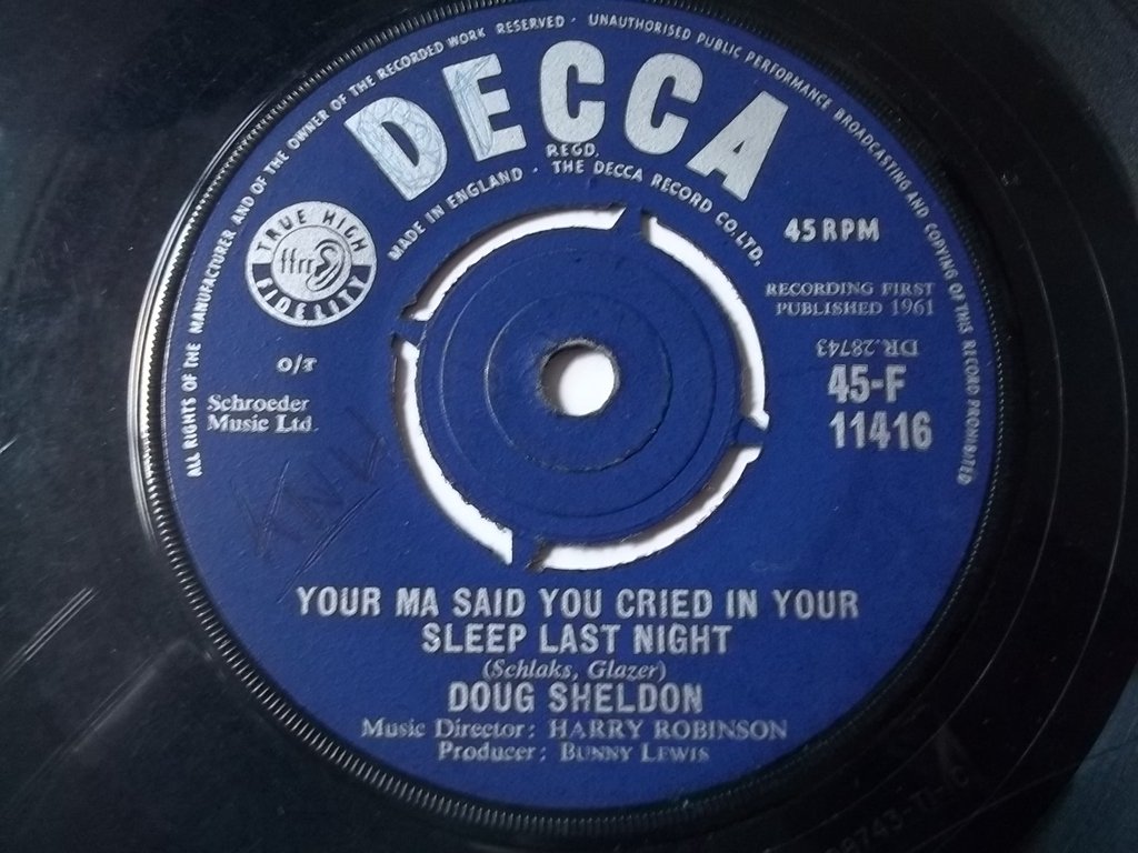 Doug Sheldon - DOUG SHELDON Your Ma Said You Cried in Your Sleep Last ...