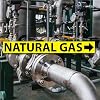(10 Pack) Natural Gas Pipe Labels Stickers With Arrows, 1 x 8 Inch Self ...