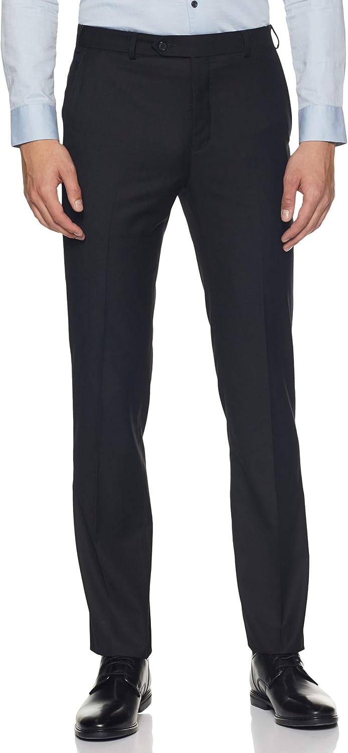 Buy Raymond Men's Straight Fit Formal Trousers at Amazon.in