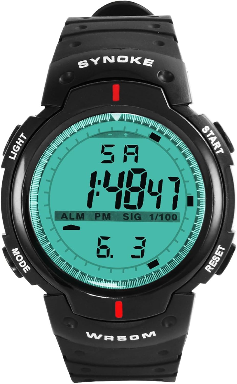 Hiwatch Mens Digital Sport Watch Water-resistant Led Watches with Big ...