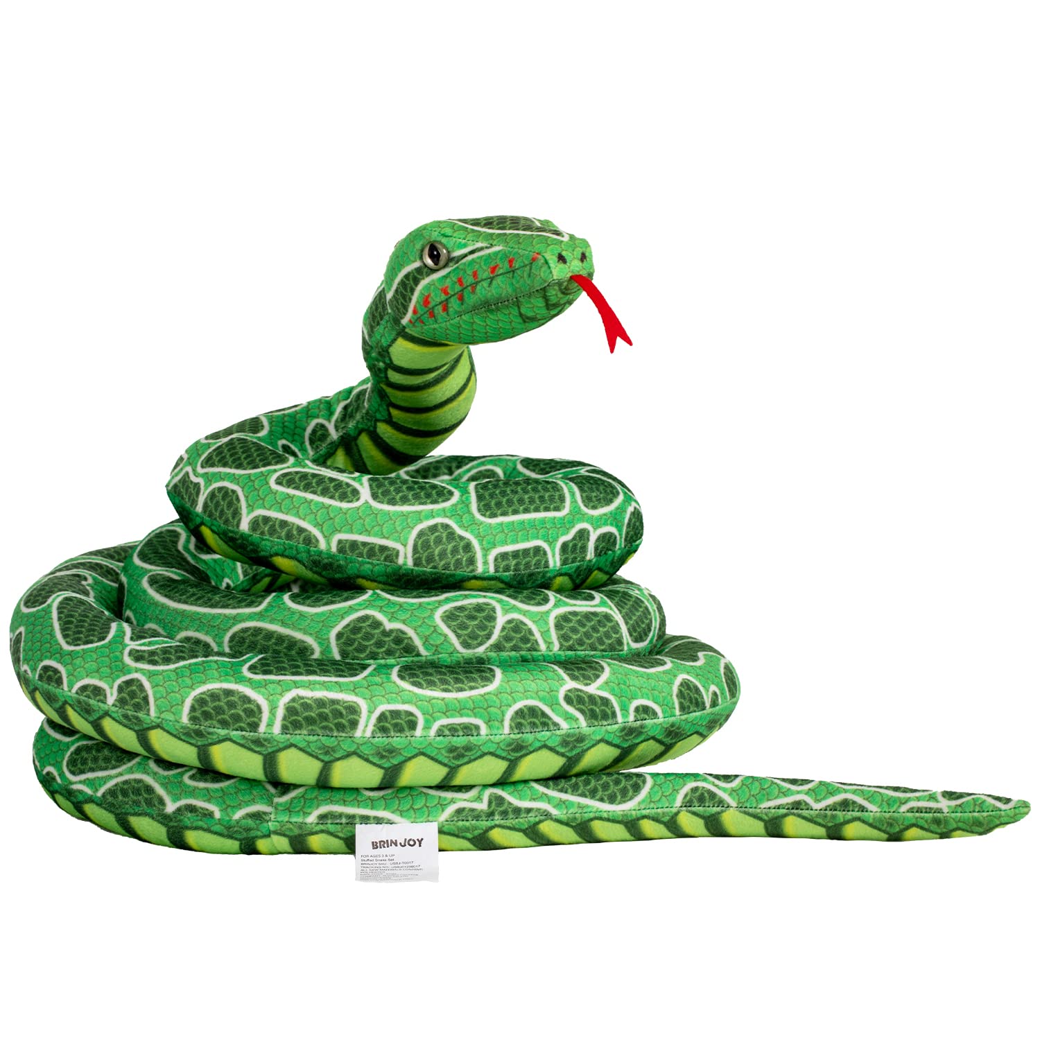 Mua Giant Snake Stuffed Animal, 149 inch Large Snake Lifelike Jumbo ...