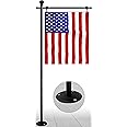 Amazon.com : Koutemie 10FT Garden Flag Pole Stand with Metal Base for ...