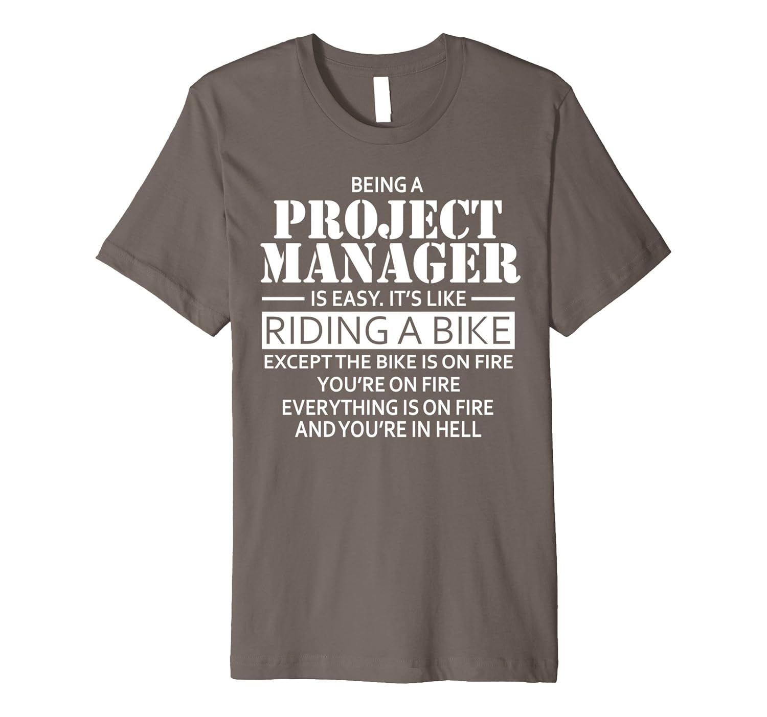 Project Manager Tee Shirt-TJ – theteejob