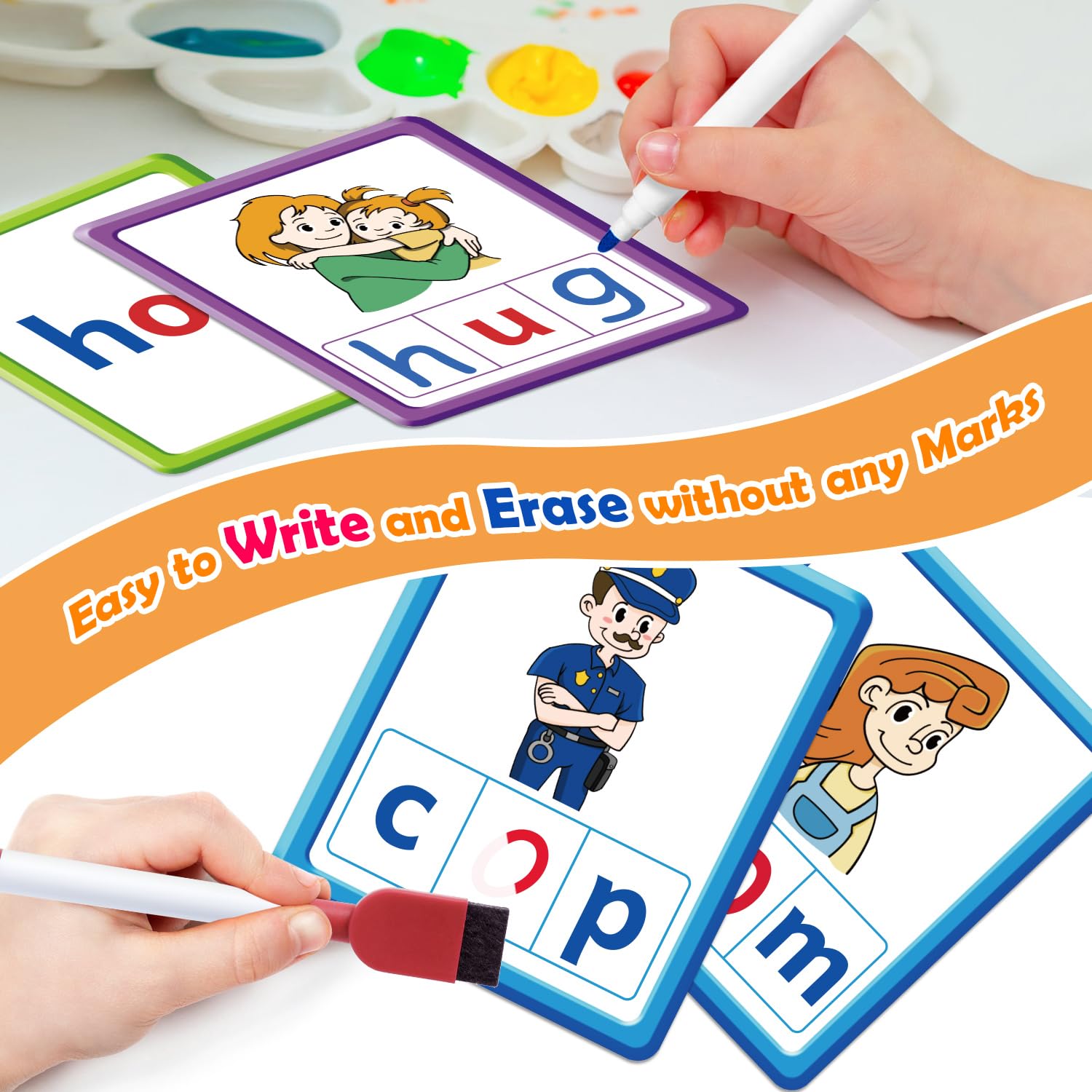 Mua Torlam CVC Word games Phonics Games Sight Words Flash Cards, Spelling Reading Learning ...