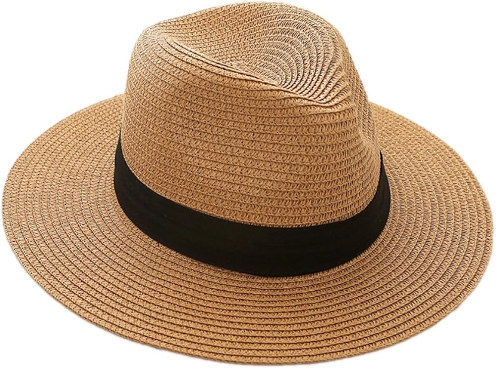 JLTPH Sombrero Panamá Plegable Panama Sombrero de Verano: Amazon.es ...