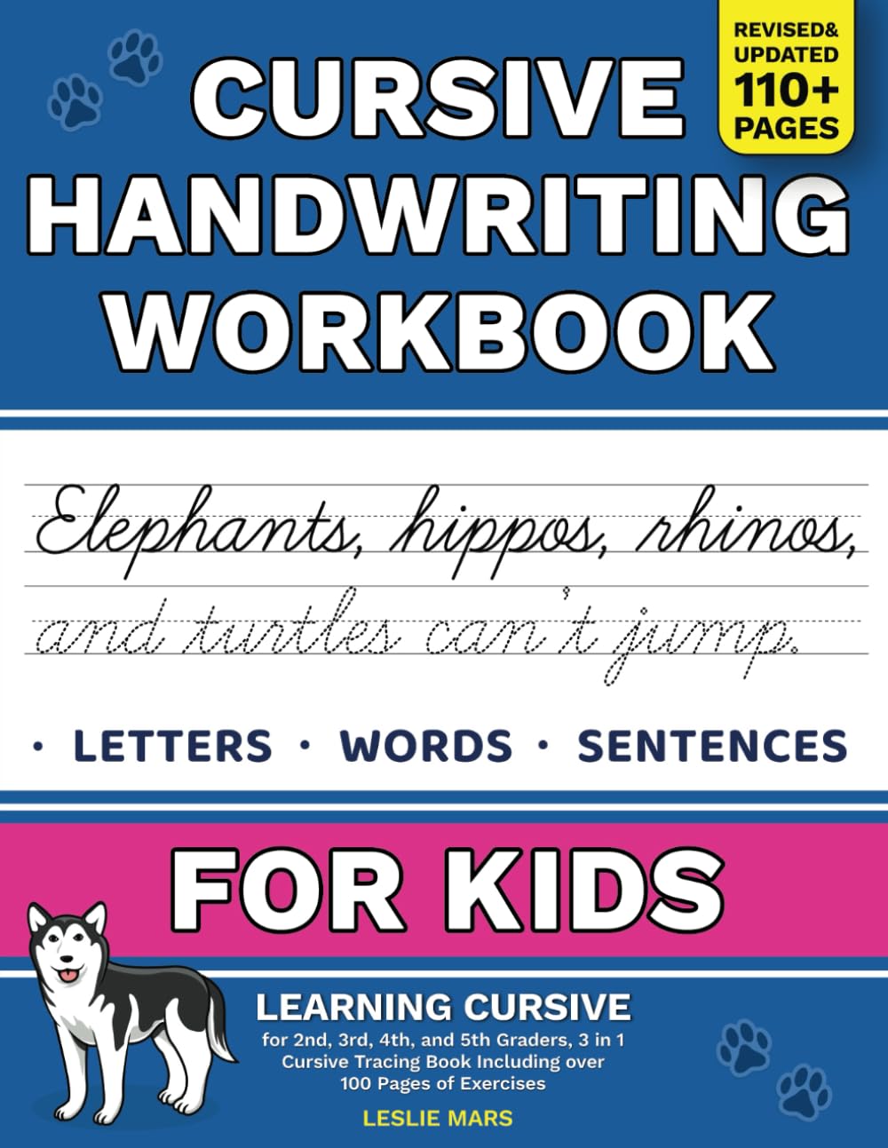 Mua Cursive Handwriting Workbook for Kids: Learning Cursive for 2nd 3rd ...