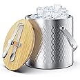 Amazon.com: Bellaforte Insulated Ice Bucket with Lid & Tongs - 3L ...