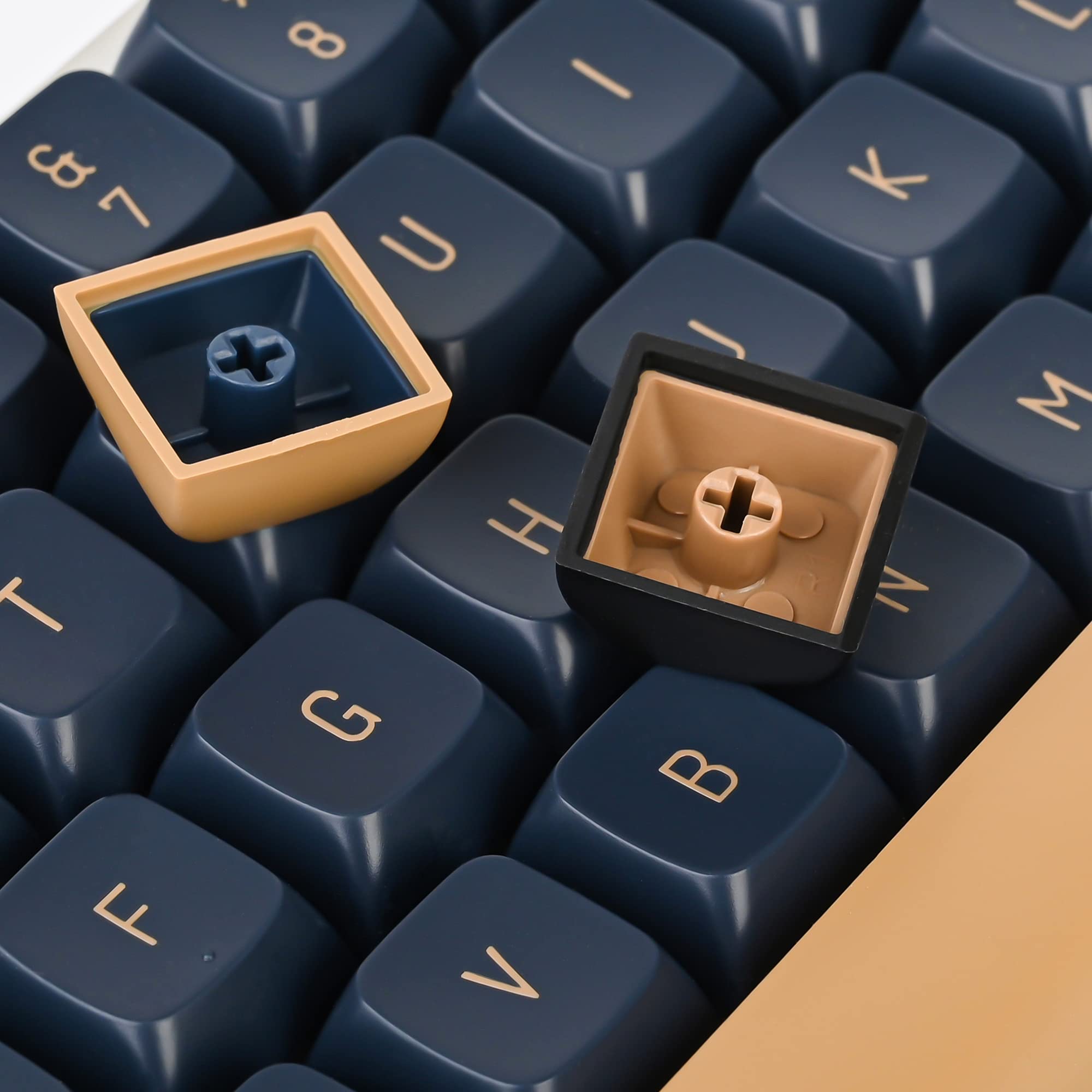 Mua Fogruaden PBT Blue Samurai Keycaps, 163 Keycap Set Double Shot ...