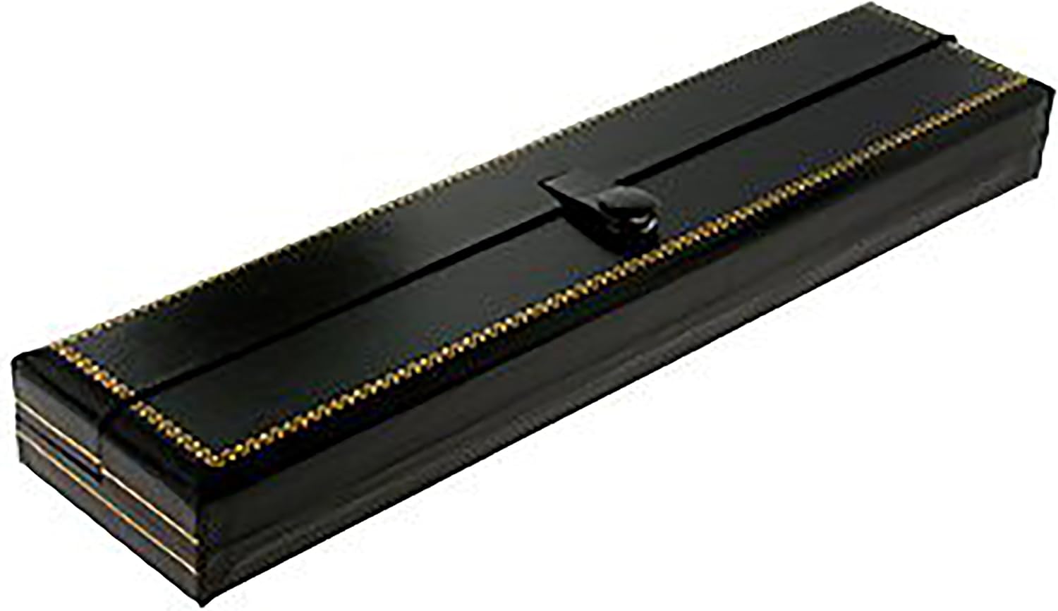 Amazon.com: Classic Leatherette Black Double Doors Bracelet Gift Box ...