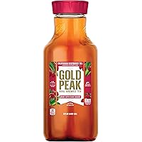 Amazon.com: Gold Peak Raspberry Flavored Iced Tea Drink, 52 fl oz ...