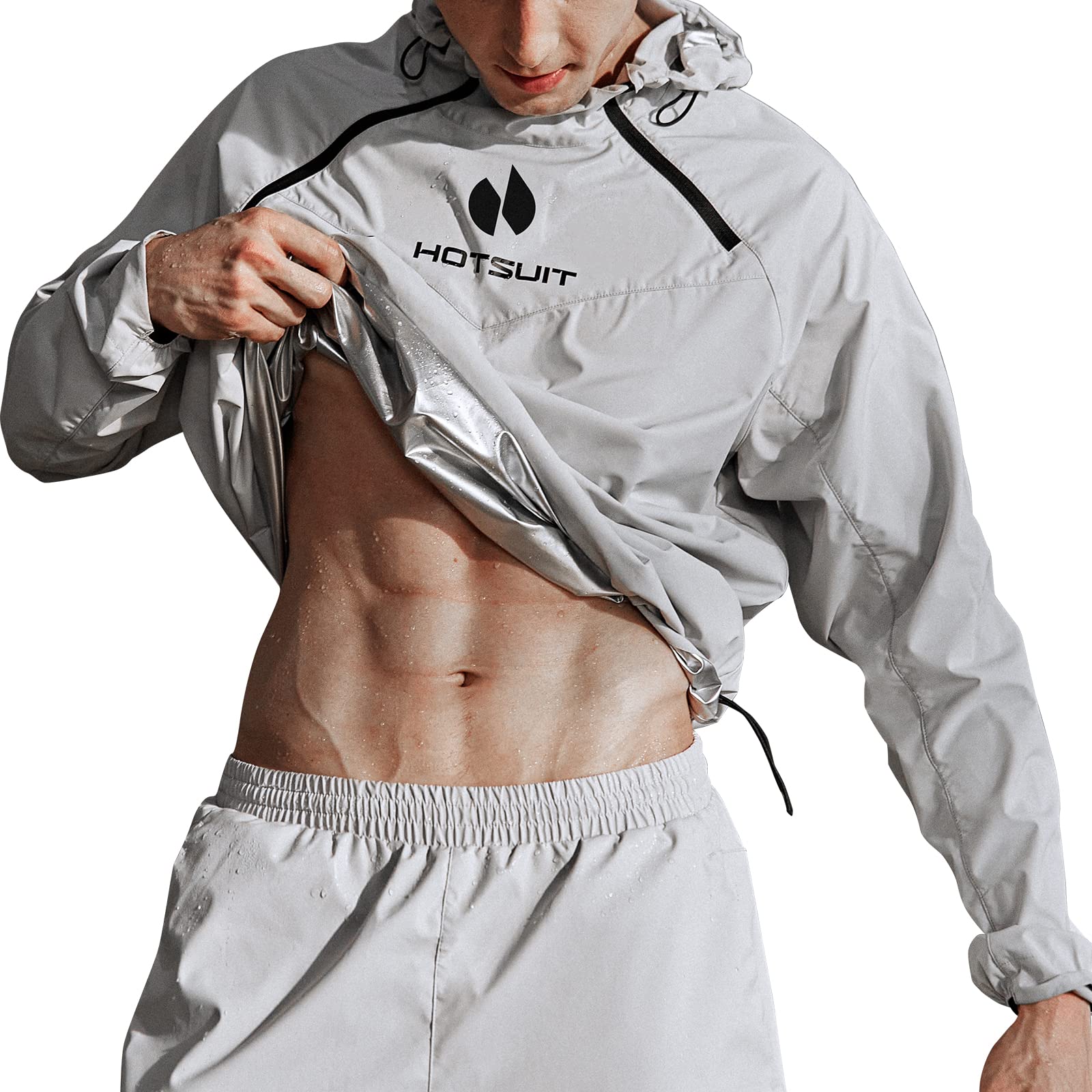HOTSUIT High-Tech Men’s Sauna Suit Pants for Fitness Temperature ...