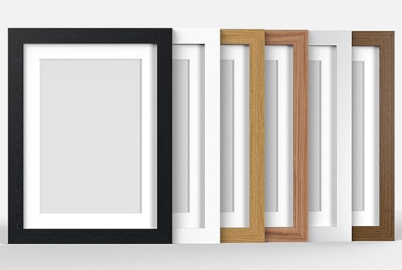 32X24 BLACK MODERN PHOTO PICTURE POSTER FRAME WITH QUALITY WHITE 24X16 ...