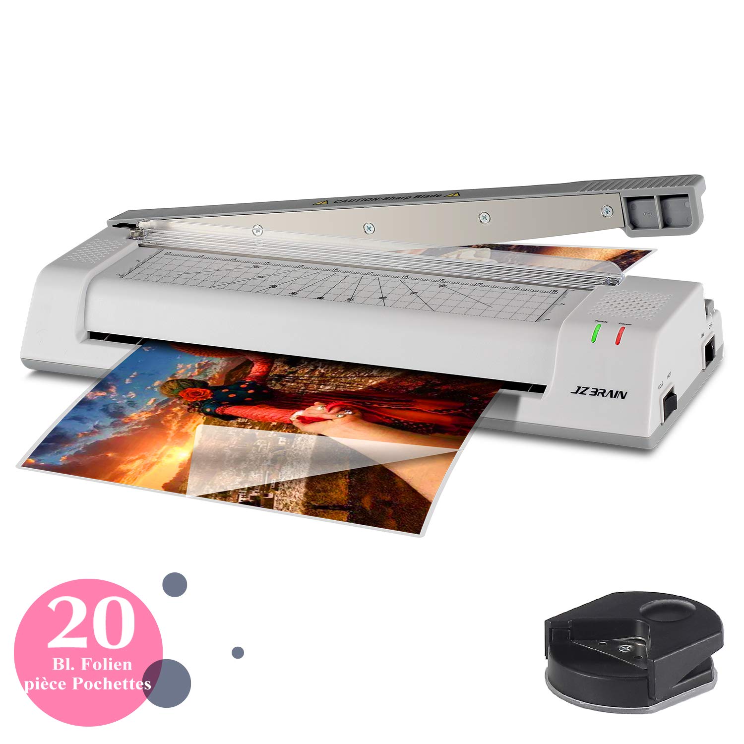 4 en 1 Plastifieuse A3, A4 Machine à Plastifier avec Massicot et ...