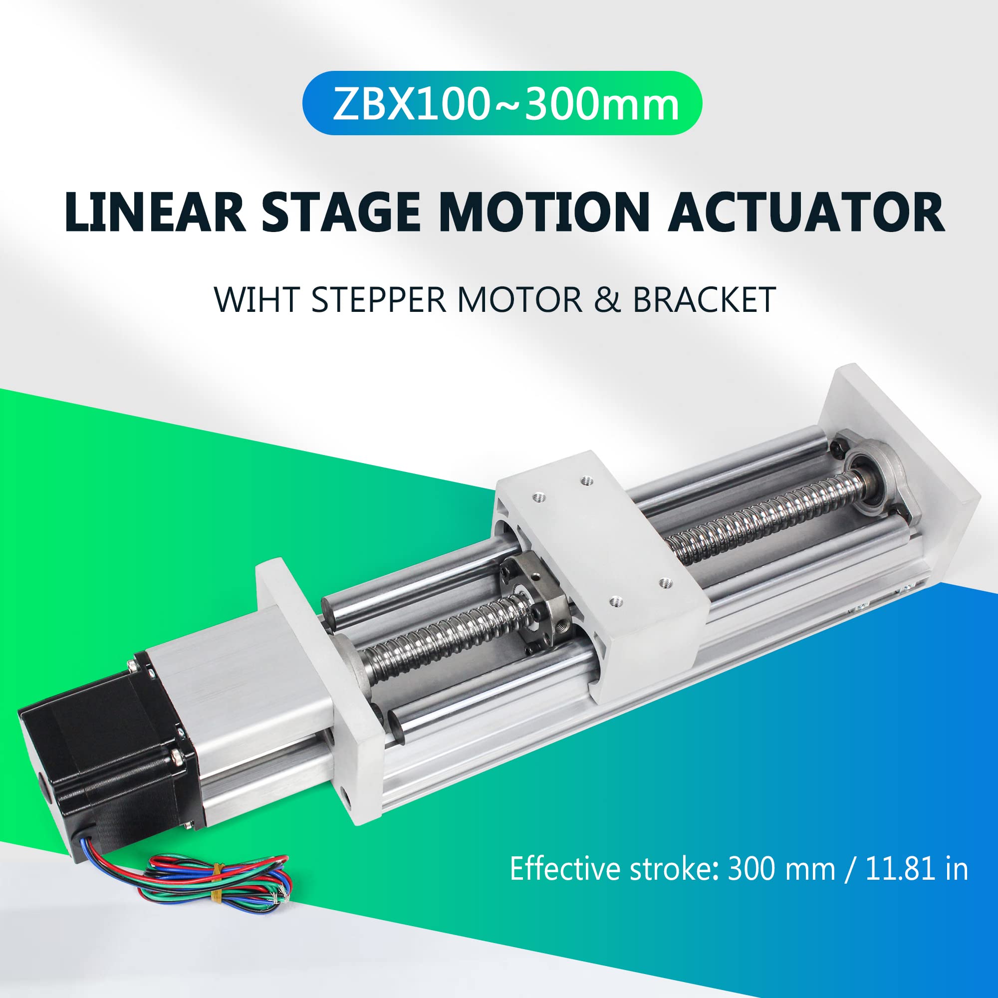 Mua RATTMMOTOR ZBX100-300mm Stroke CNC Linear Stage Motion Actuator, Double Optical Axis X Y Z ...