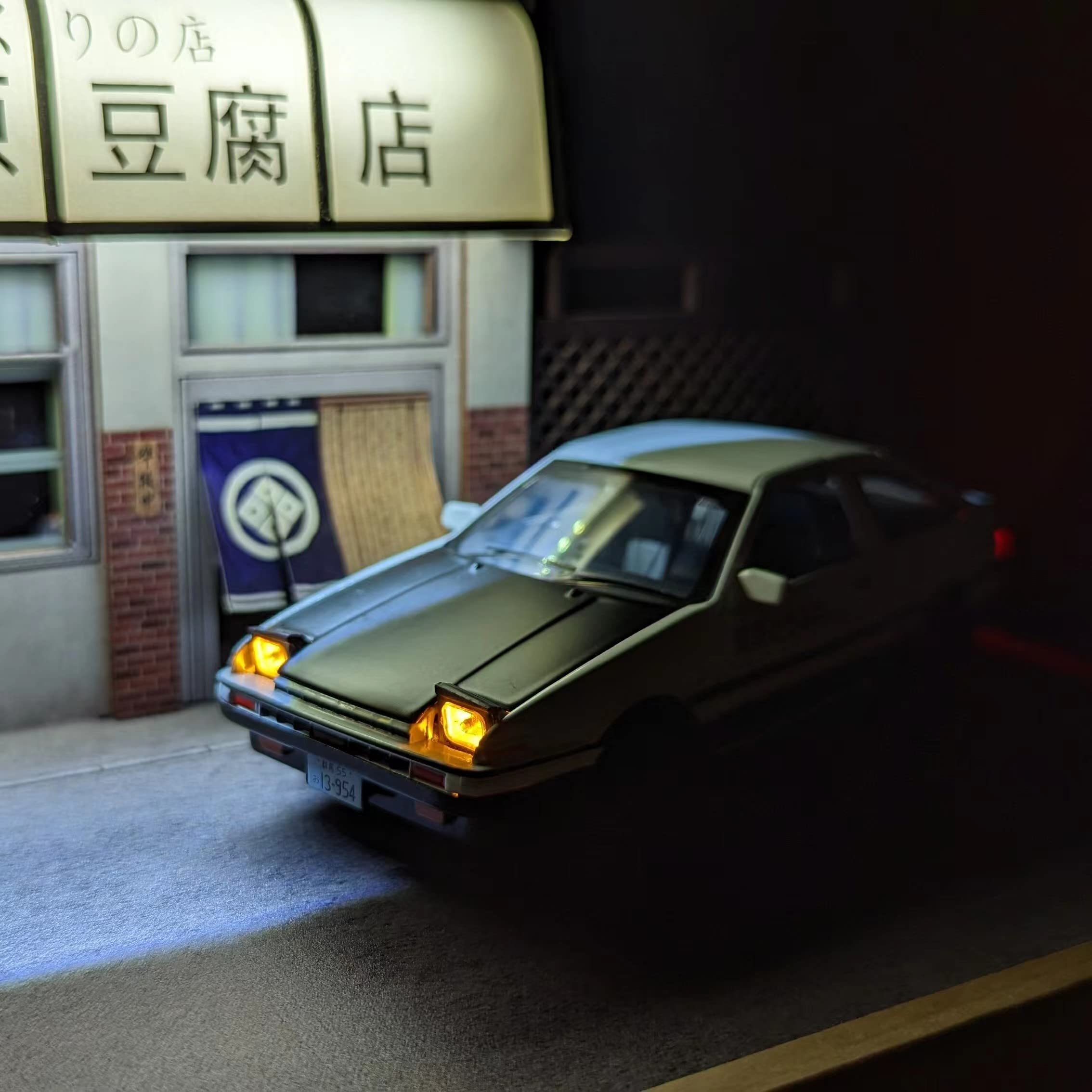 Mua Ae86 Model car Fujiwara tofu Shop Display Box 1/32 trên Amazon Mỹ ...