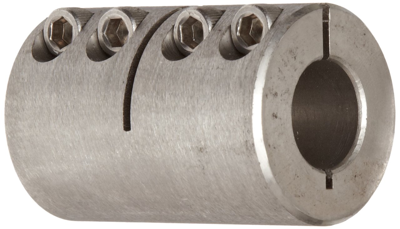 Climax Metal ISCC-050-050-S Clamp Coupling, Stainless Steel Grade 303 ...