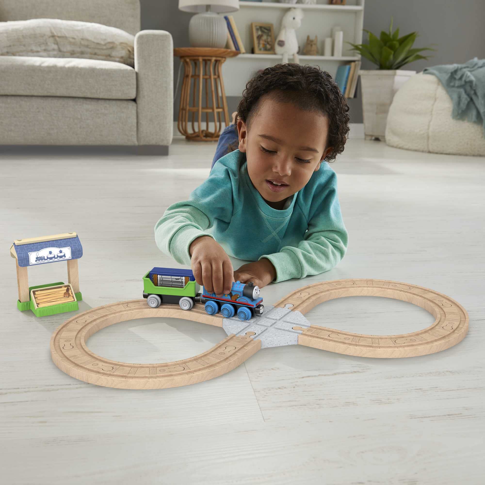 Mua Thomas & Friends Wooden Railway Toy Train Set, Figure 8 Track Pack ...