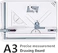 A3 Drawing Board Metric System 51 x 36.5 cm, Preciva Drafting Table ...