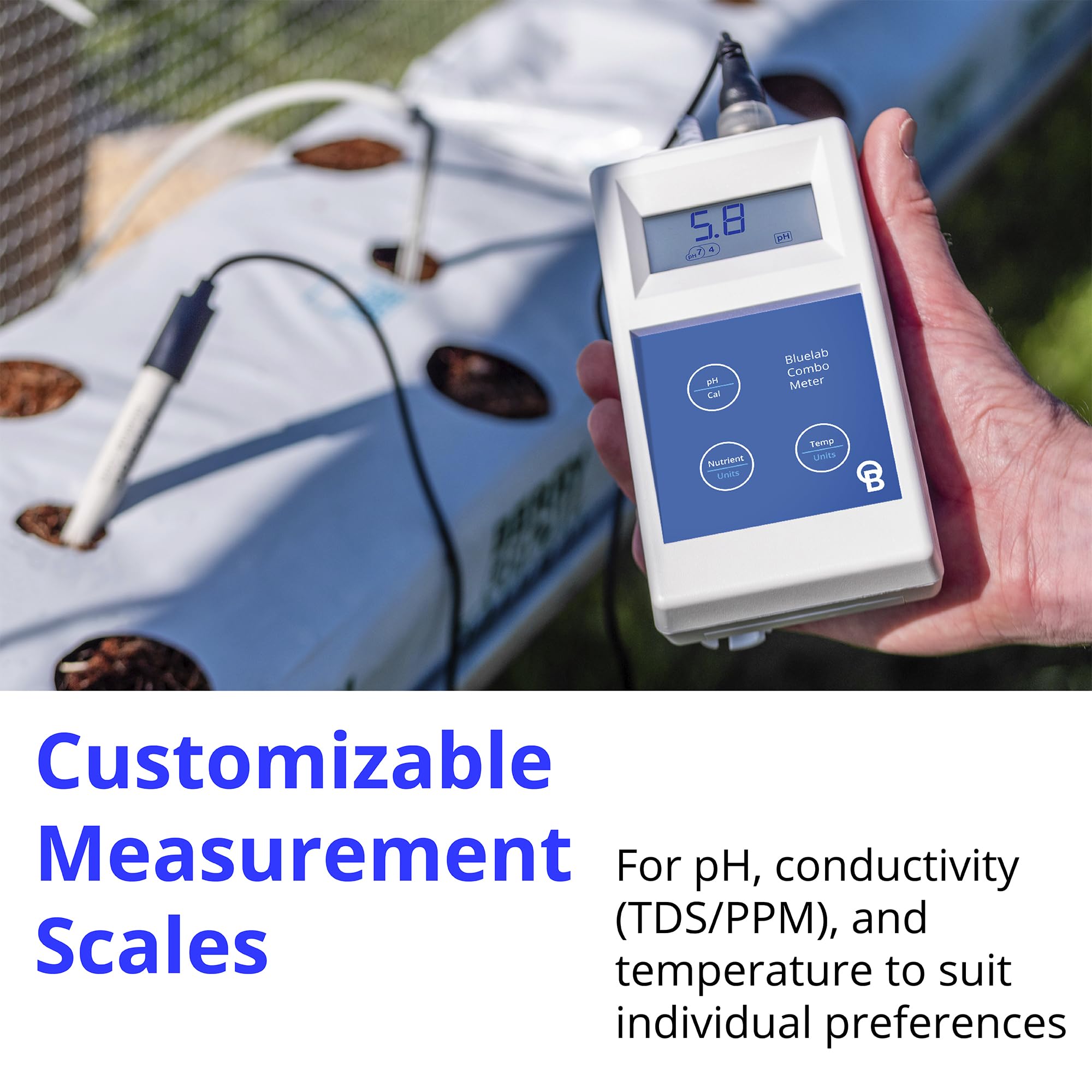 Mua Bluelab METCOMPLUS Combo Meter Plus for pH, Temperature, and ...