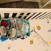 Amazon.com : Baby Diaper Caddy Organizer - Portable Storage Basket ...