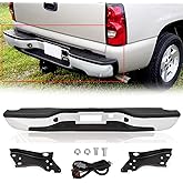 Amazon.com: HECASA Rear Step Bumper Compatible with 1999-2007 Chevy ...
