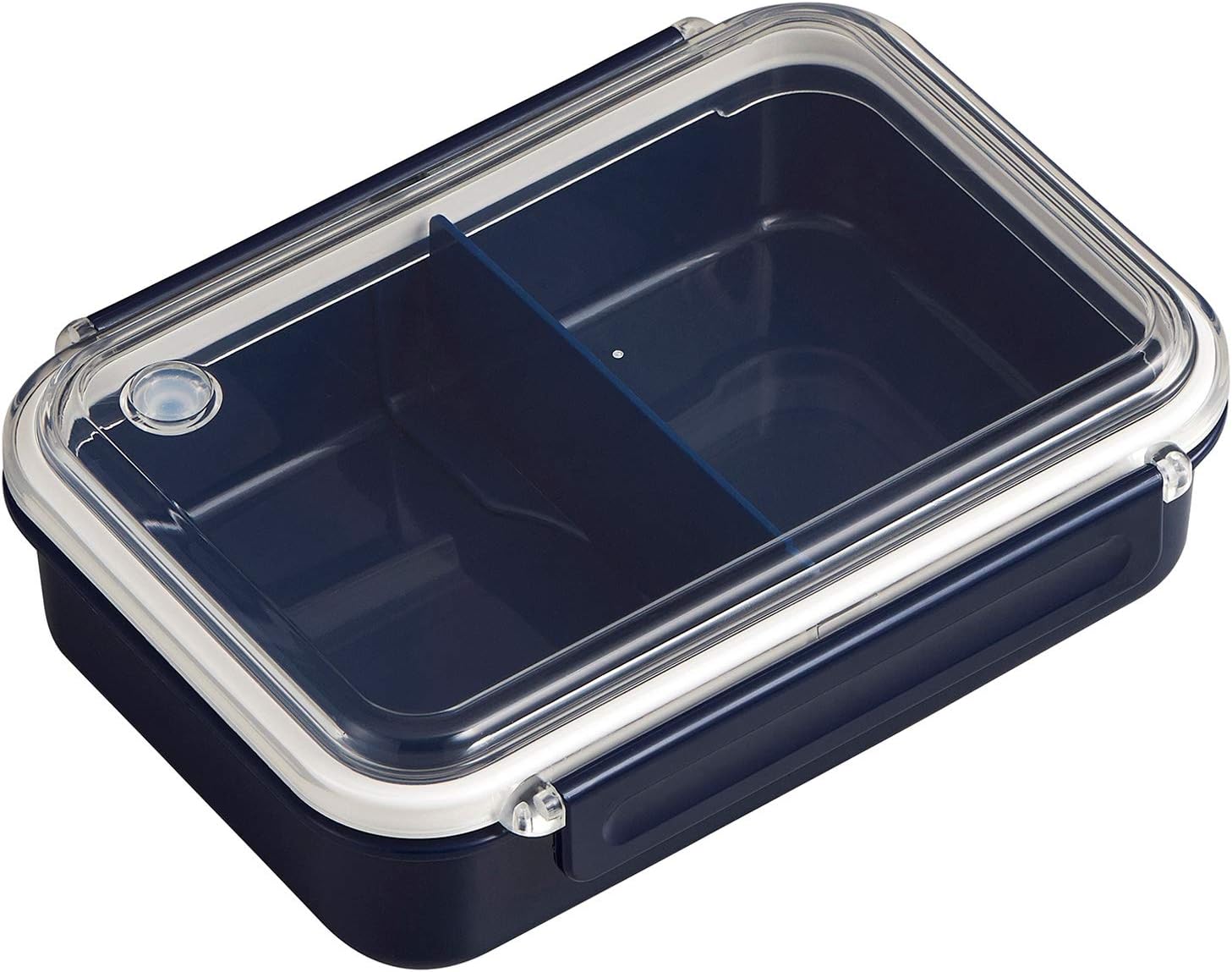 Amazon.co.jp： OSK 弁当箱 まるごと 冷凍弁当 ネイビー 650ml タイトボックス (仕切付) (日本製) PCL-3S: ホーム＆キッチン