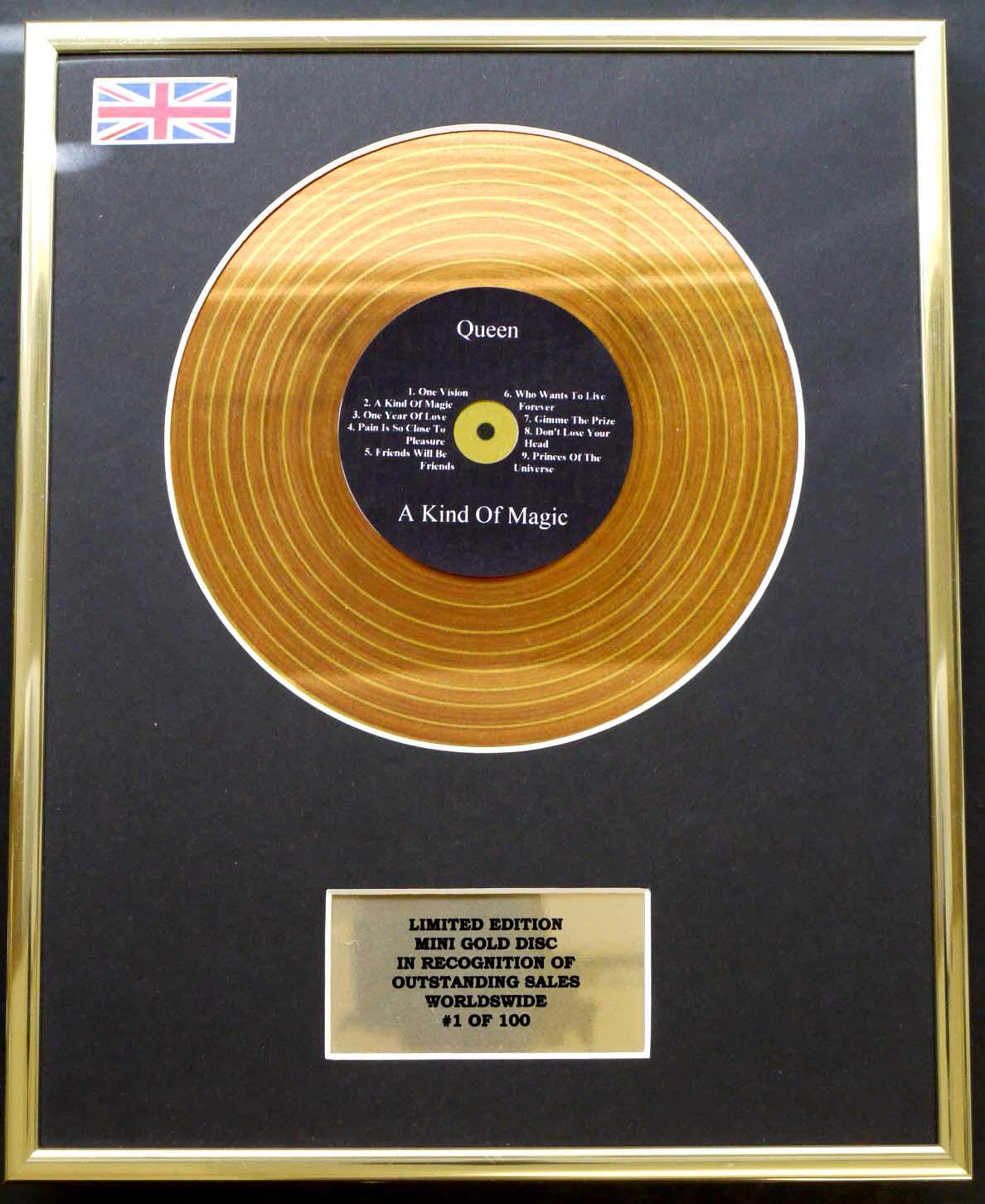 ゴールドディスク記念盾