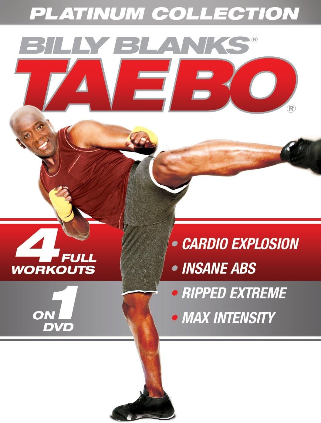 Tae Bo Platinum Collection 4 Workouts in 1 DVD: Cardio Explosion ...