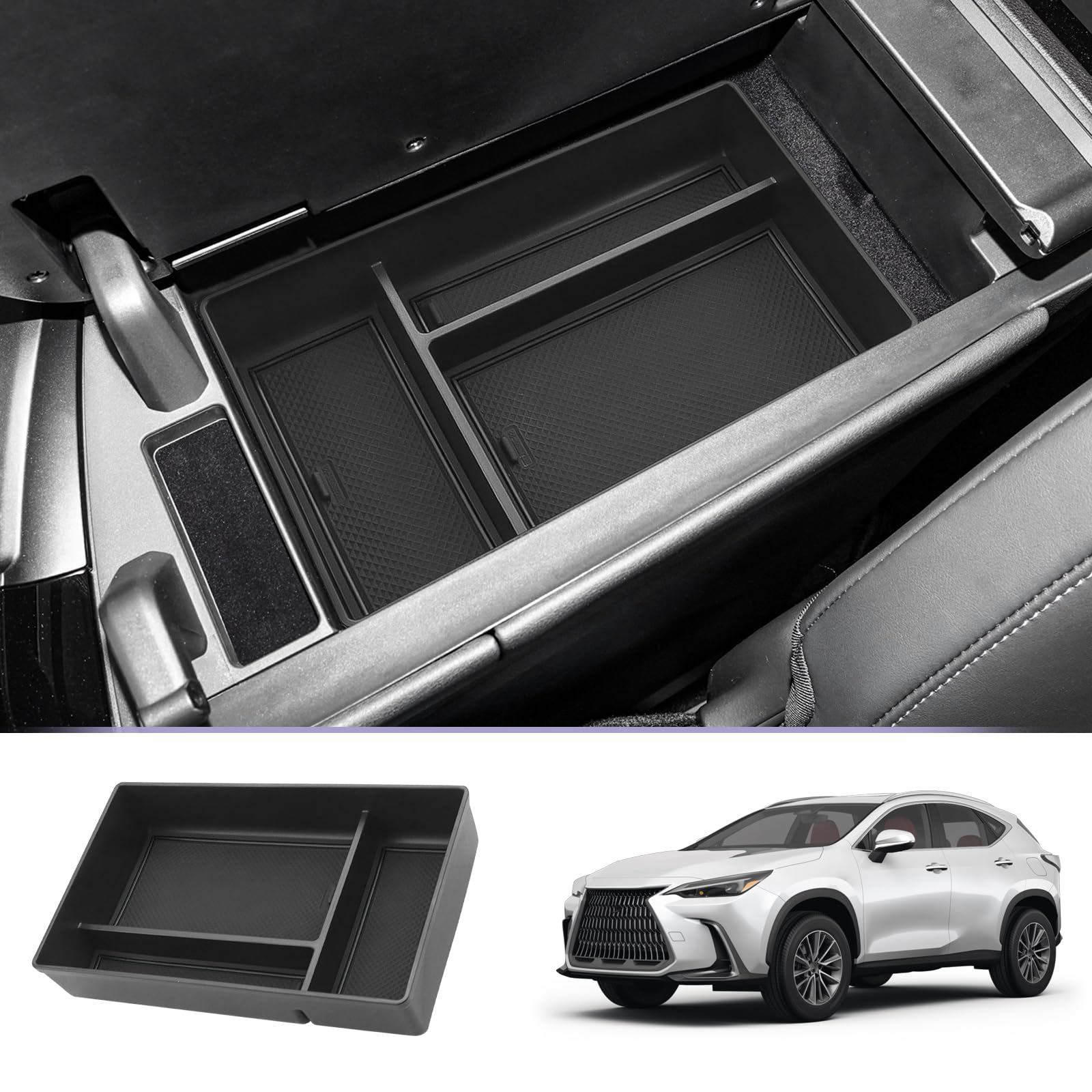 Center Console Organizer Compatible with 2022 2023 2024 2025 Lexus ...